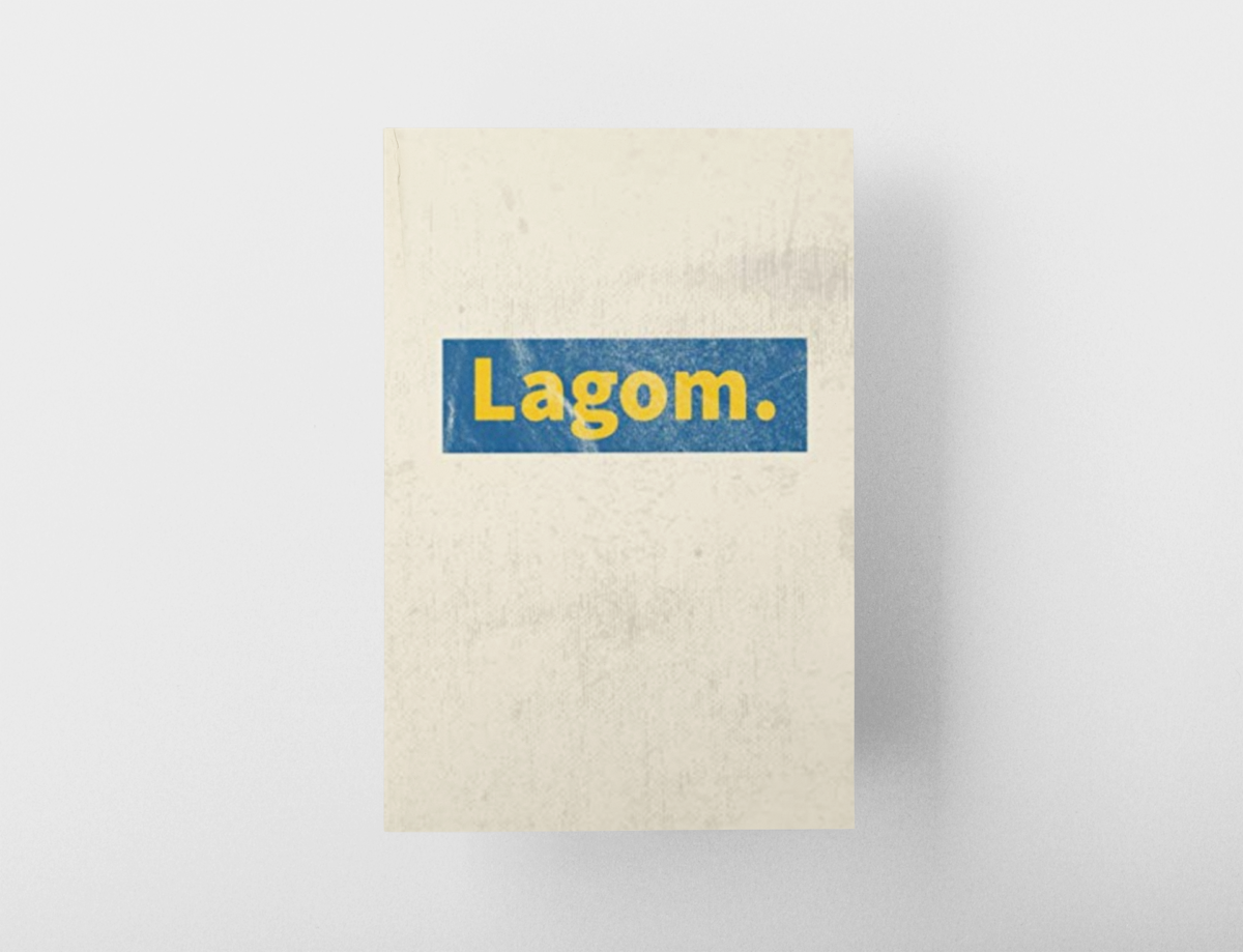 Lagom. Notebook/Journal | Swedish Prints