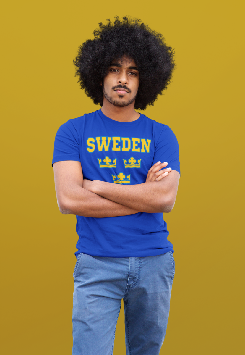 Sweden - Tre Kronor T-Shirt | Swedish Prints