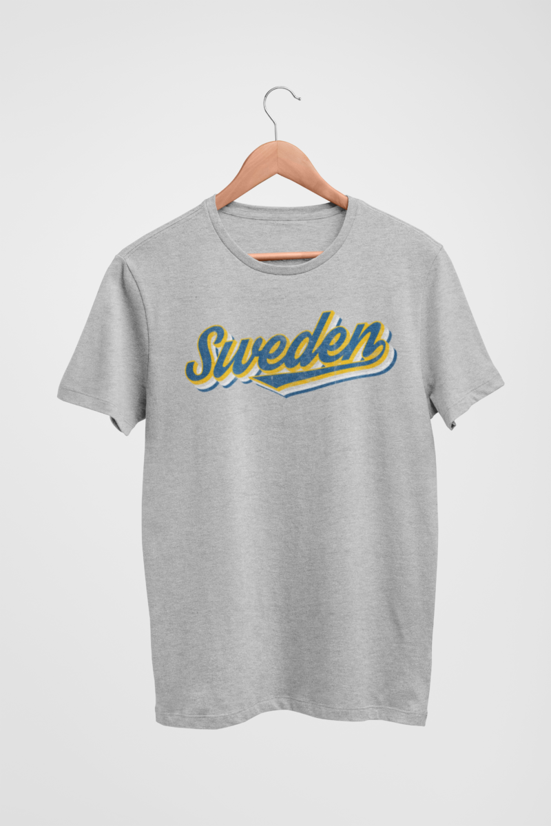 Sweden (Retro) T-Shirt | Swedish Prints