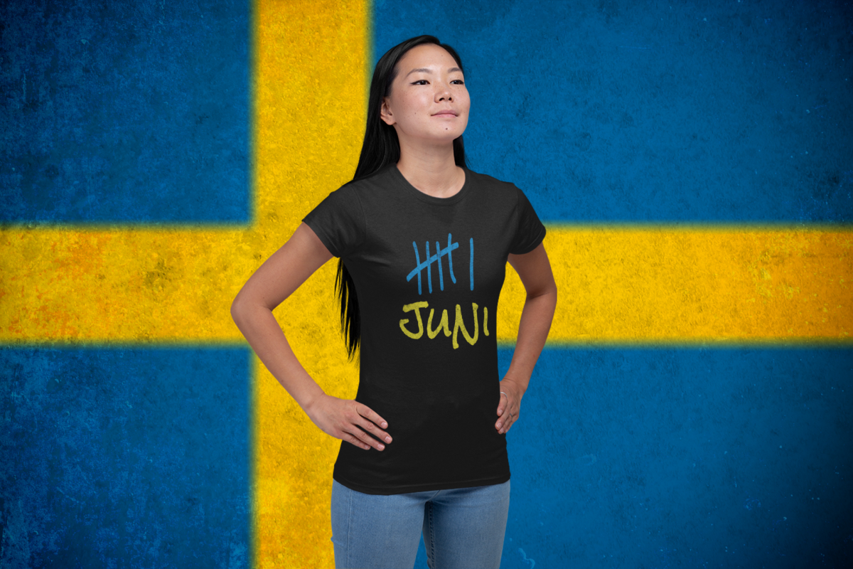 6 Juni T-Shirt | Swedish Prints