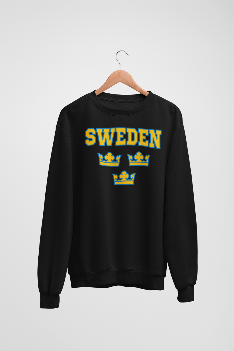 Sweden - Tre Kronor Sweatshirt | Swedish Prints