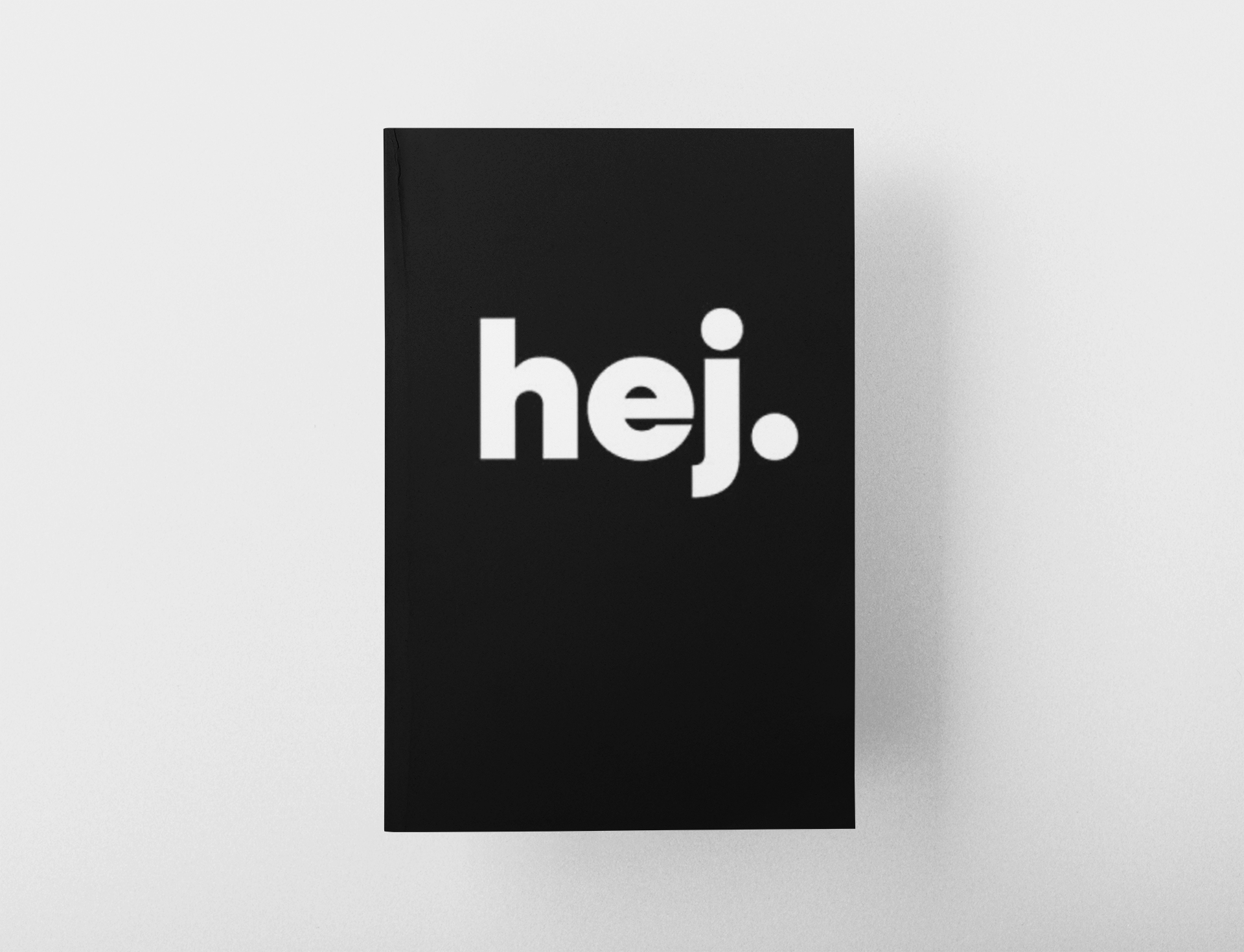 hej. Notebook/Journal | Swedish Prints